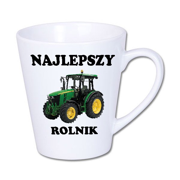 Kubek z nadrukiem Rolnik, dla rolnika, BI-LATTE1-ROL-003 - Inna marka ...