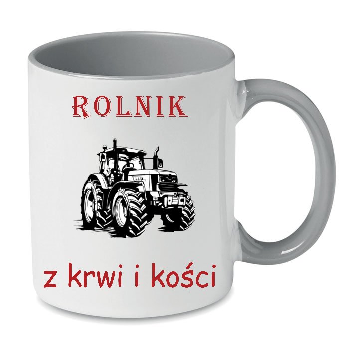 Kubek z nadrukiem Rolnik, Śmieszne, Zabawny tekst BCS-ROL-012 - Inna ...