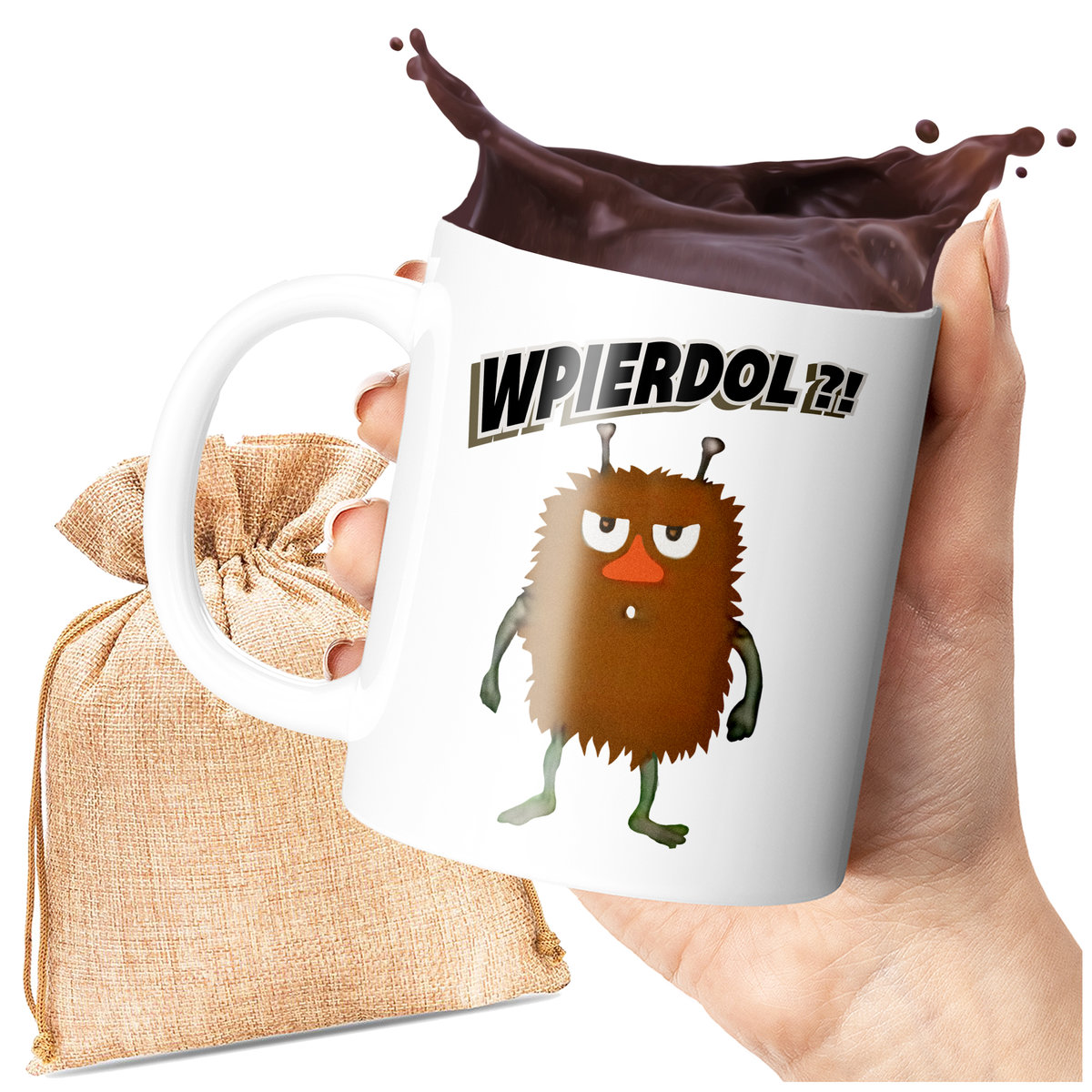 Kubek z nadrukiem śmieszny kubek 330 ml ceramika na prezent - Inna marka | Sklep EMPIK.COM