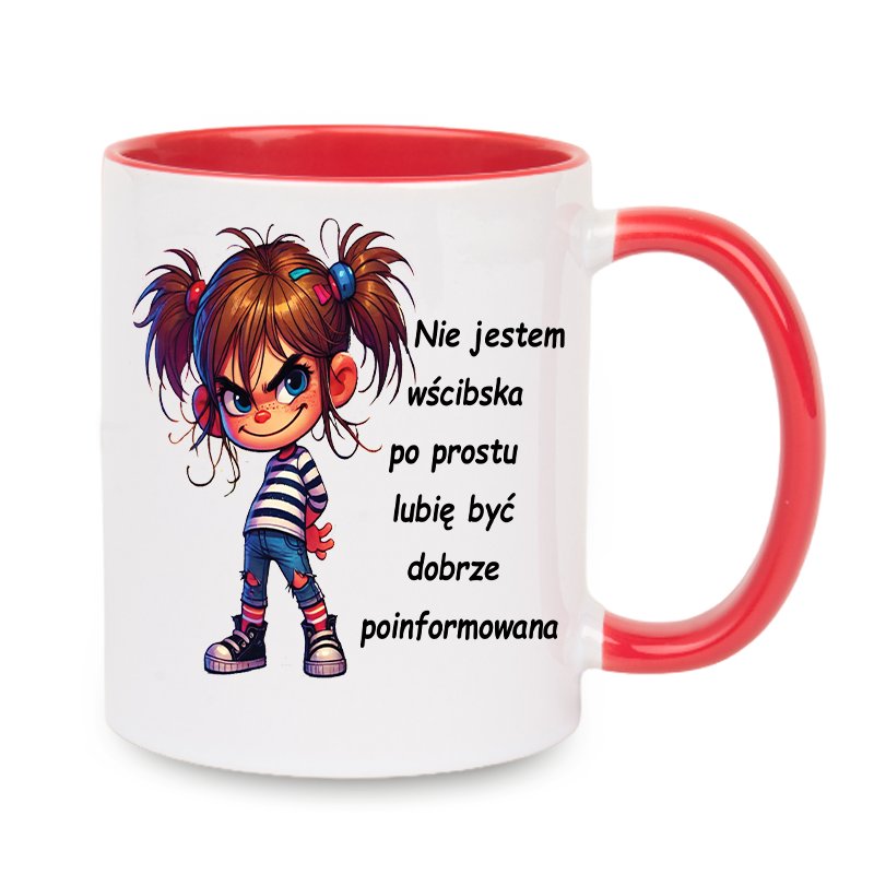 Kubek z nadrukiem, Śmieszny, Zabawny tekst, BCCZ-MI-061 - Inna marka ...