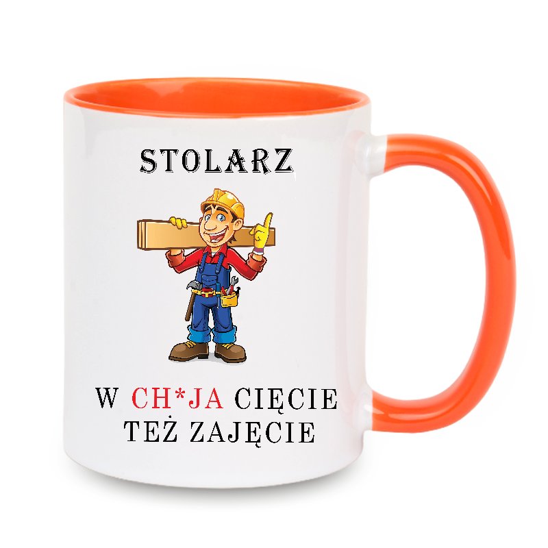 Kubek z nadrukiem Stolarz, Śmieszne, BCP-STO-009 - Inna marka | Sklep EMPIK.COM