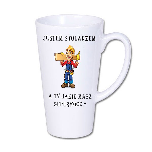 Kubek z nadrukiem Stolarz, Śmieszne, BI-LATTE2-STO-010 - Inna marka | Sklep EMPIK.COM