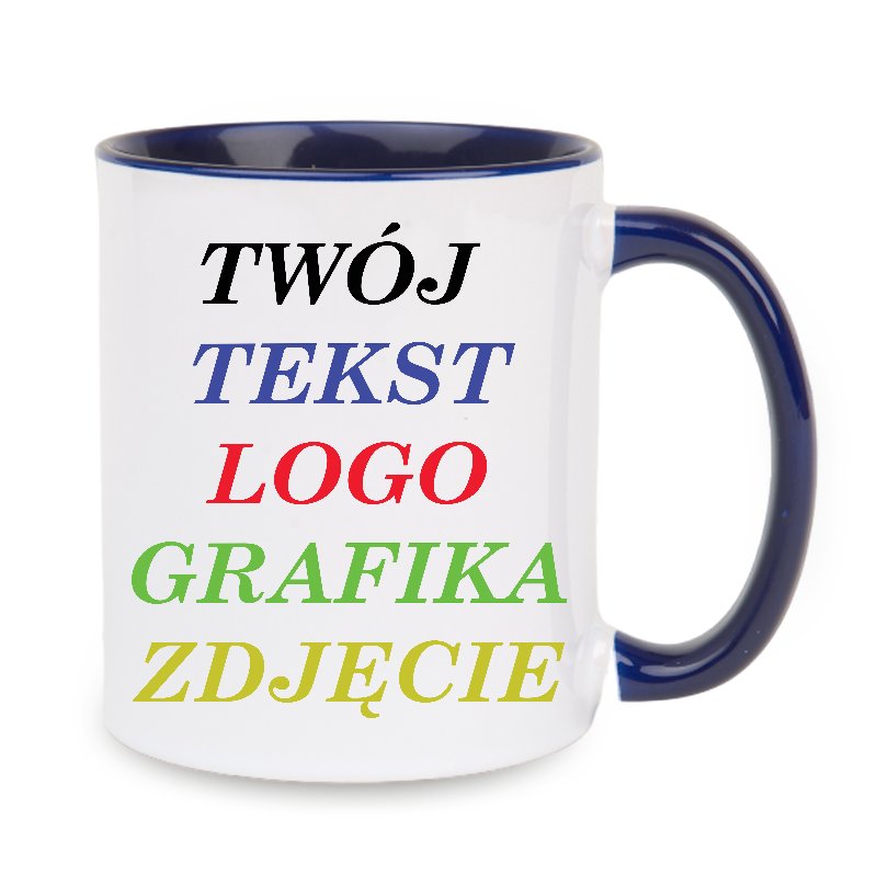 Kubek z nadrukiem, twoje zdjęcie, tekst, logo, grafika BCGR-PER-001 - D ...