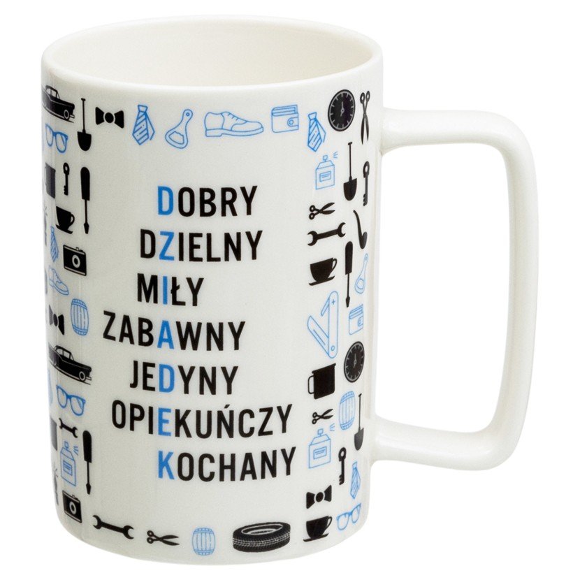 Kubek z napisem, Dzień Babci i Dziadka, Dziadek, 410 ml - Empik | Sklep ...