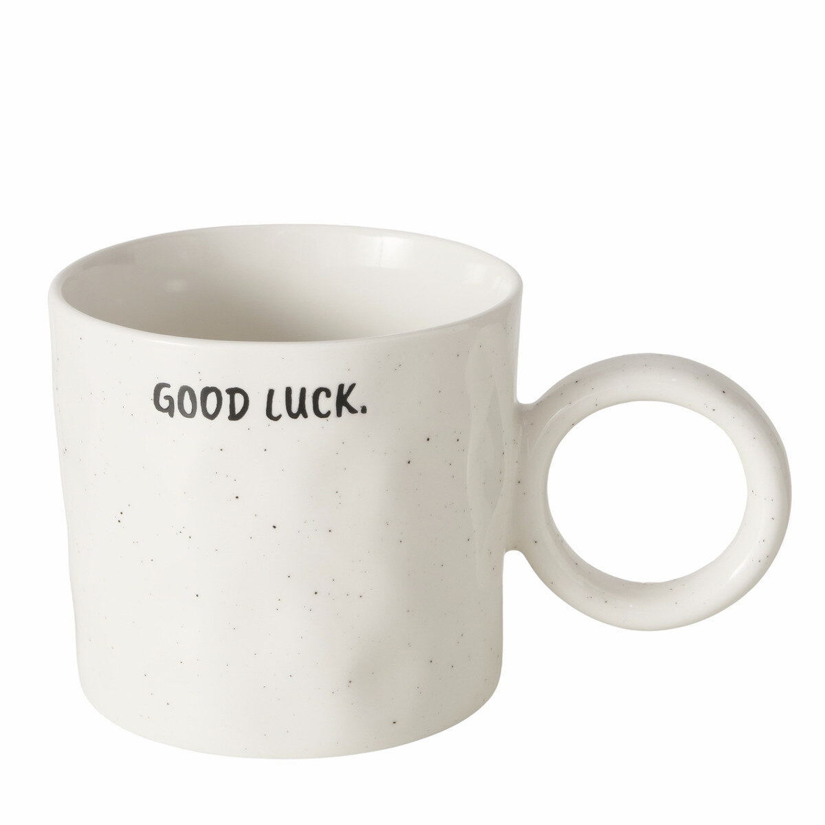 Kubek z okrągłym uchem GOOD LUCK, 360 ml - Boltze | Sklep EMPIK.COM