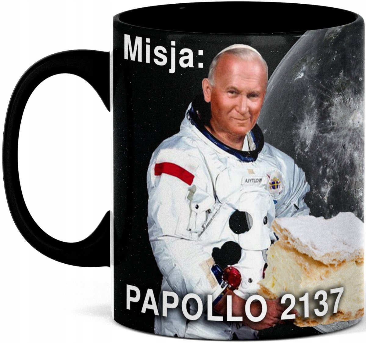 KUBEK Z PAPIEŻEM PAPIEŻ JAN PAWEŁ DRUGI 2 JP2 PREZENT ŚMIESZNY NADRUK ...