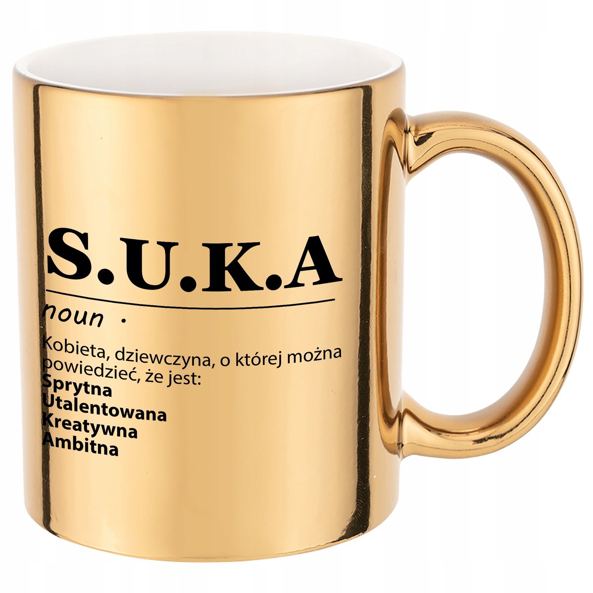 KUBEK Z ŚMIESZNY NADRUK SUKA DLA DZIEWCZYNY ŻONY - Inna marka | Sklep EMPIK.COM