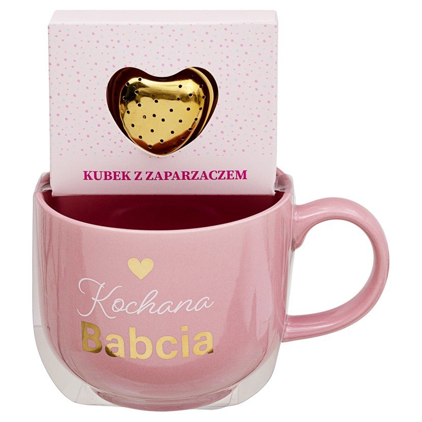 Kubek z zaparzaczem, Dzień Babci i Dziadka, 450 ml - Empik | Sklep ...