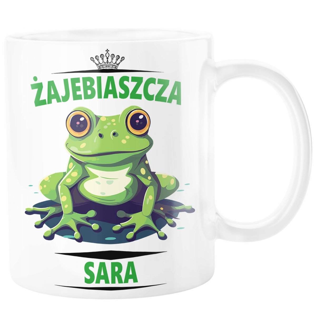 KUBEK ŻAJEBIASZCZA SARA PREZENT ŻABA ZABAWNY - Inna marka | Sklep EMPIK.COM