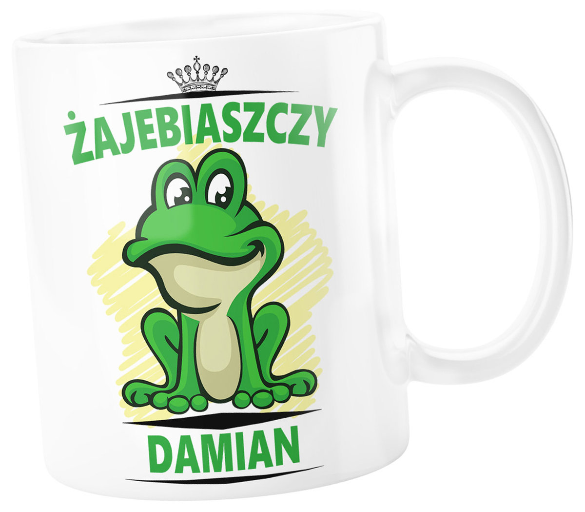 KUBEK ŻAJEBIASZCZY DAMIAN PREZENT ŻABA ZABAWNY - Inna marka | Sklep ...
