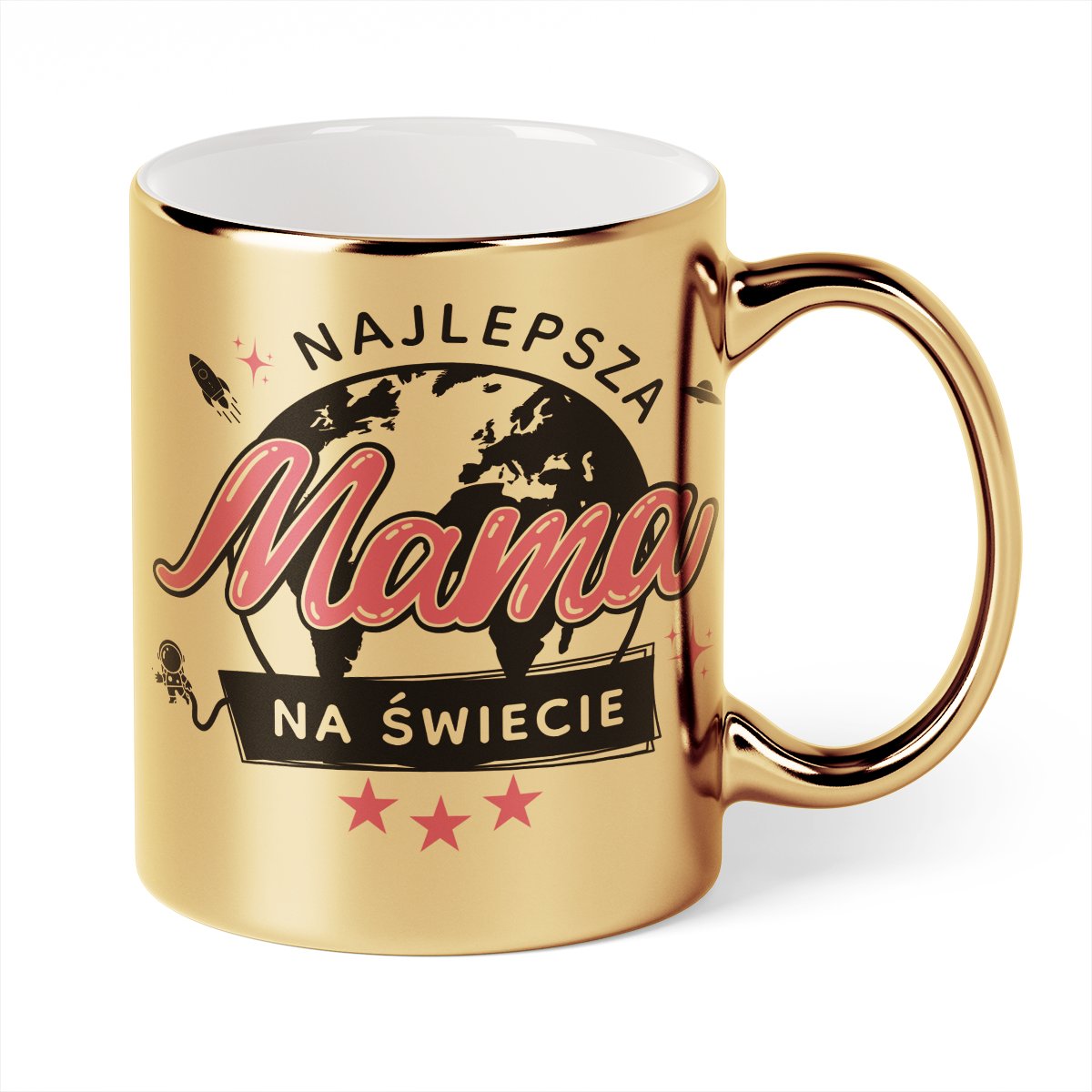 Kubek Złoty Najlepsza mama na świecie - Inna marka | Sklep EMPIK.COM
