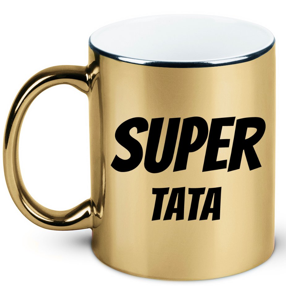 Kubek złoty prezent dla taty, tata - Inna marka | Sklep EMPIK.COM