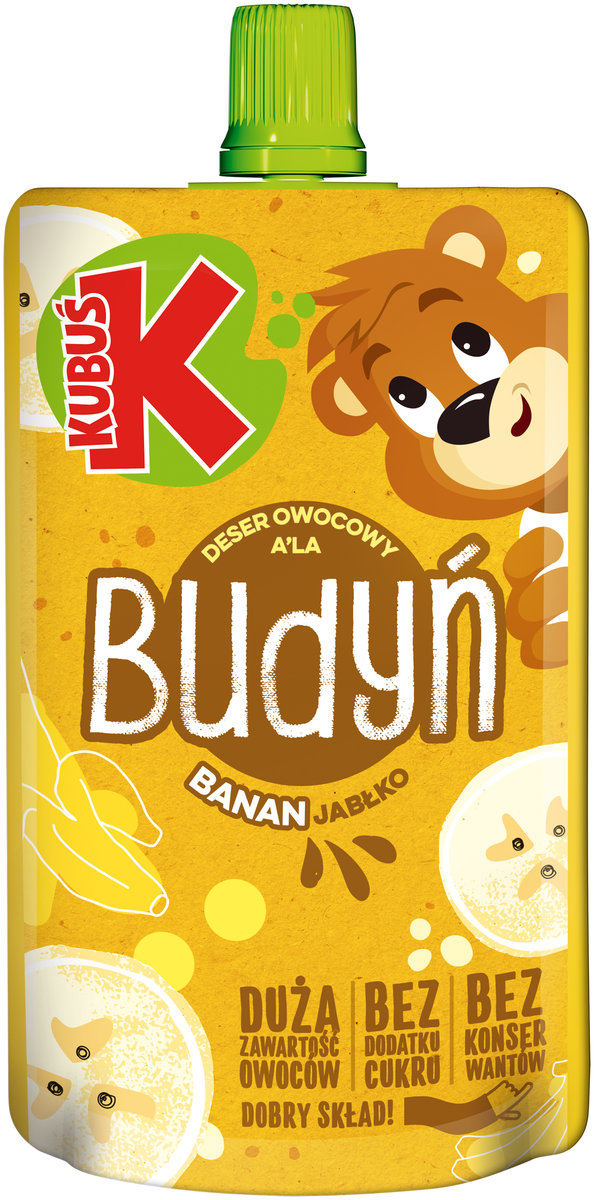 Kubuś Deser owocowy a'la budyń o smaku bananowym 100 g - Kubuś | Sklep ...
