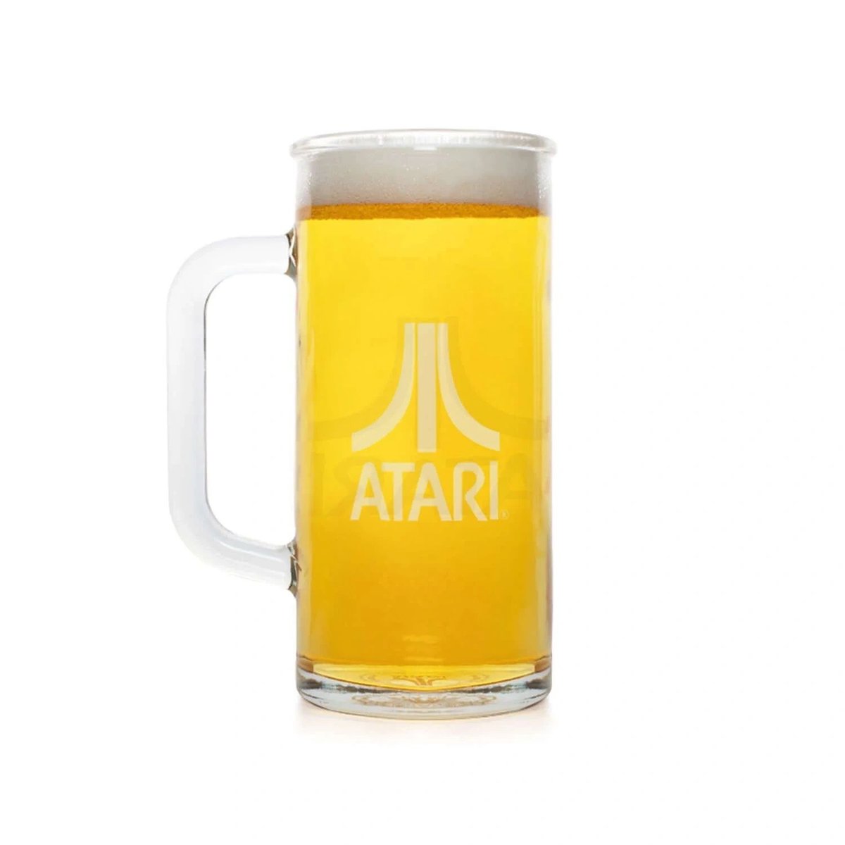 KUFEL ATARI 600 ml licencja Beer Glass dla fana retro gier lata 80 ...
