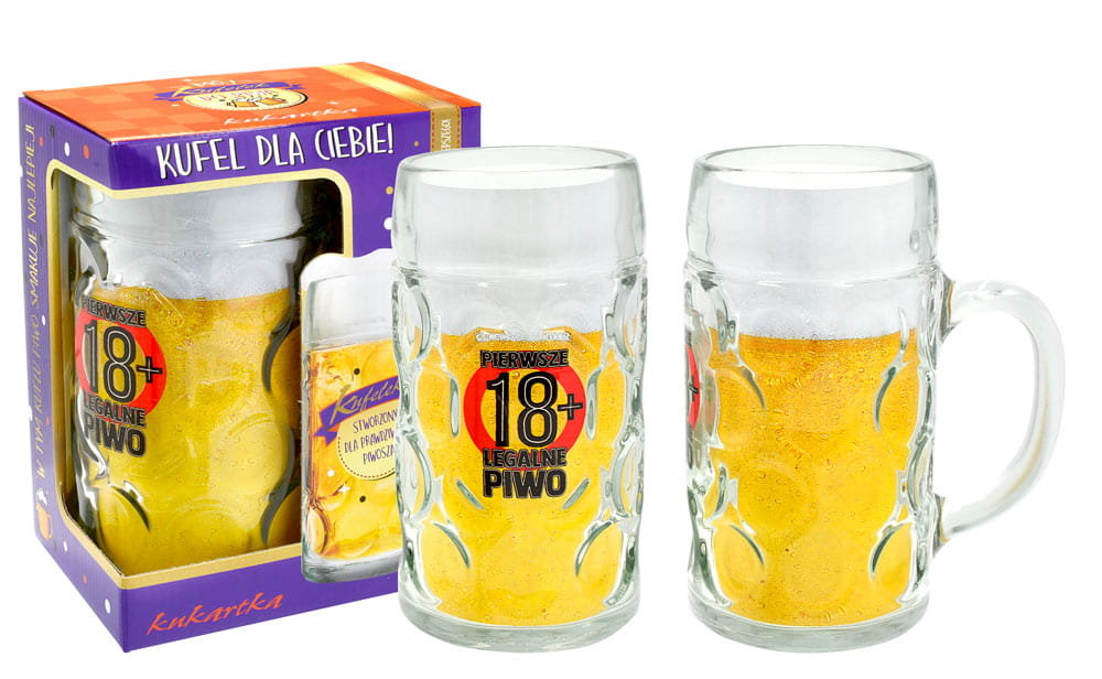 Kufel na 18. Urodziny 1L – Pierwsze 18+ Legalne P*wo - powergift ...