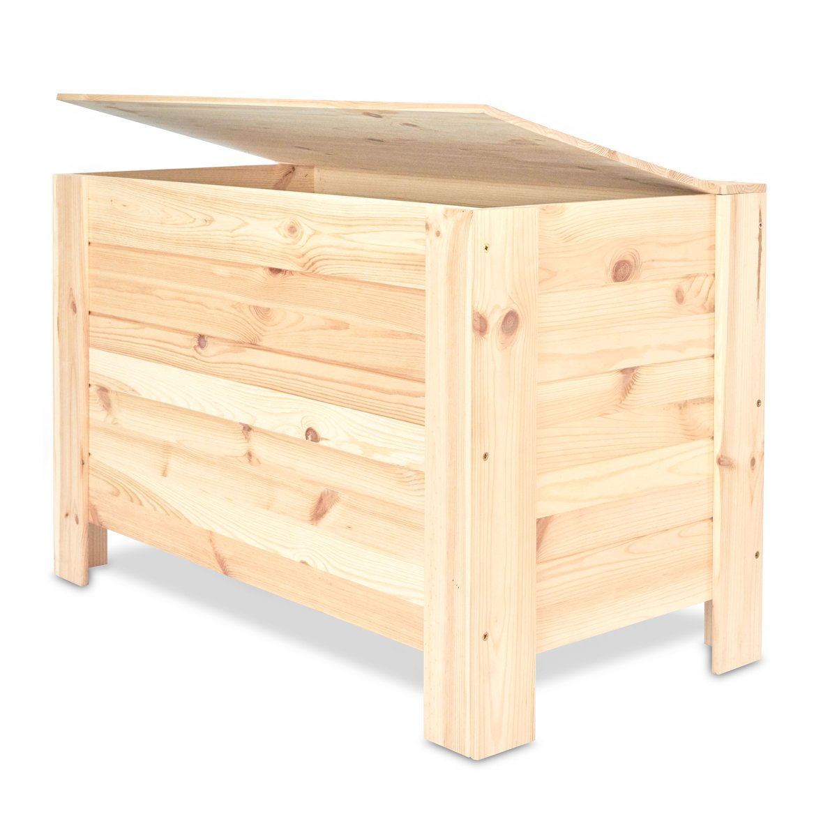 Kufer drewniany 77x40x50 cm - PINUS Sp. z o.o. | Sklep EMPIK.COM