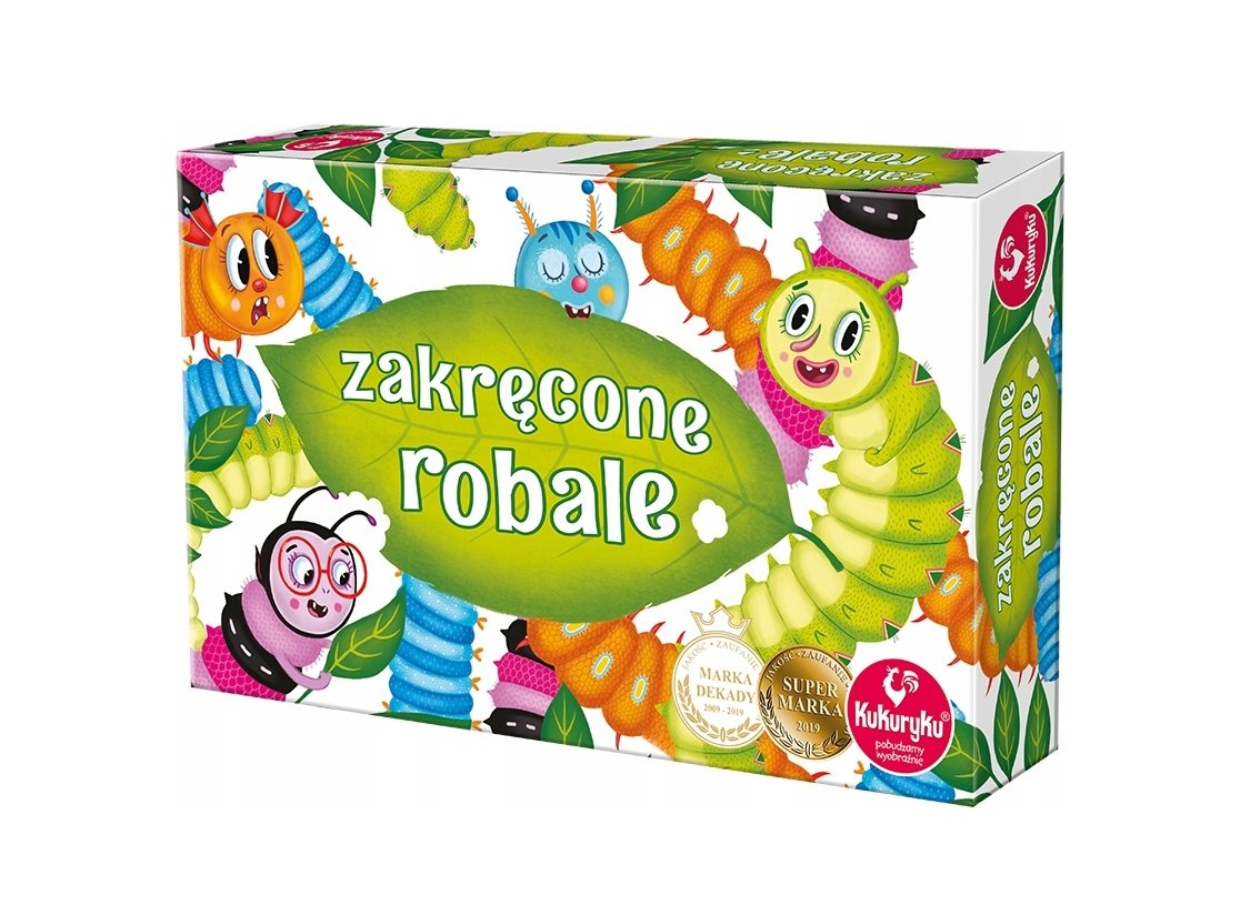 KUKURYKU ZAKRĘCONE ROBALE GRA RODZINNA DLA DZIECI OD 5 LAT - Kukuryku ...
