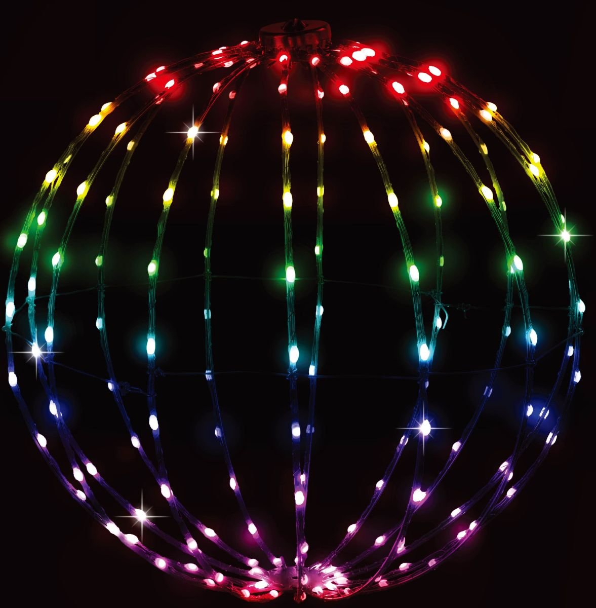 Kula Dekoracyjna Wisząca 168Led Rgb 40Cm - CHRISTMAS DECORATION | Sklep ...
