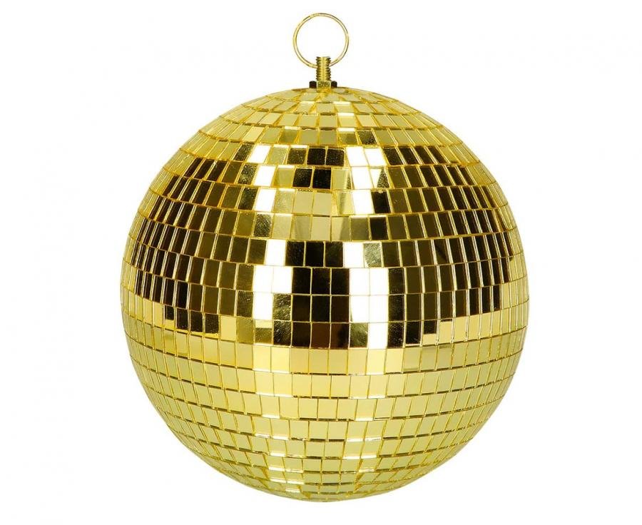 Kula Disco imprezowa Stroboskop party złota 20 cm - Inna marka ...