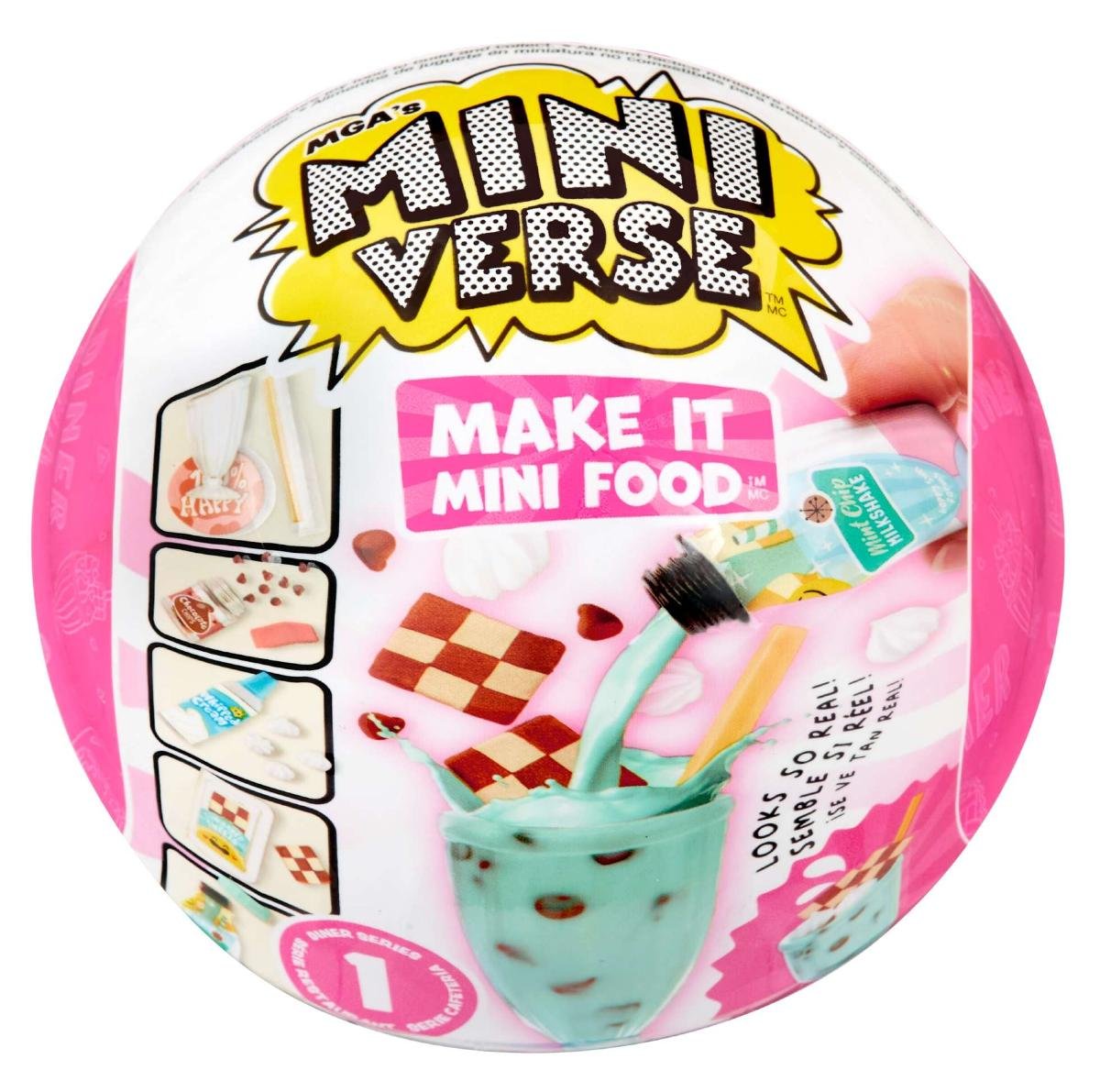 Kula Mini Verse Make It Mini Food Seria 1, składniki spożywcze i ...