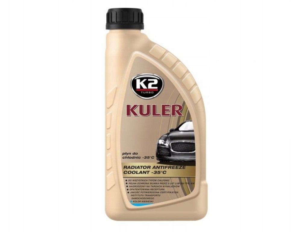 KULER Koncentrat do chłodnic -35°C NIEBIESKI 1l K2 KULER do ...