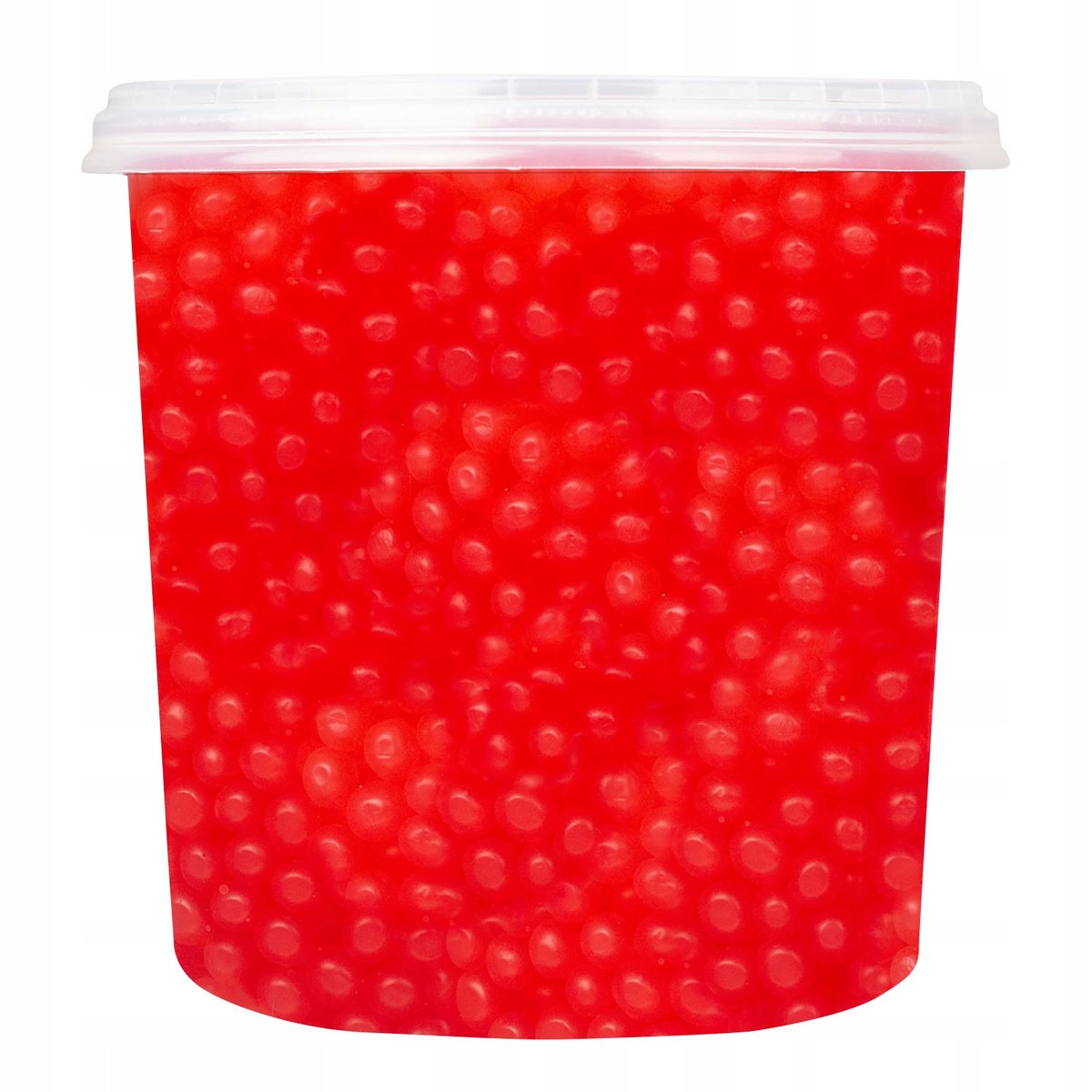 Kulki pękające Crazy Bubble Tea TRUSKAWKA 3,4 kg Popping Boba owocowe ...