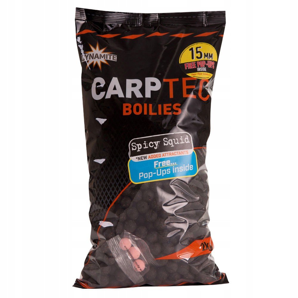 KULKI PROTEINOWE DYNAMITE BAITS SPICY SQUID 15 MM - DYNAMITE BAITS | Sport Sklep EMPIK.COM