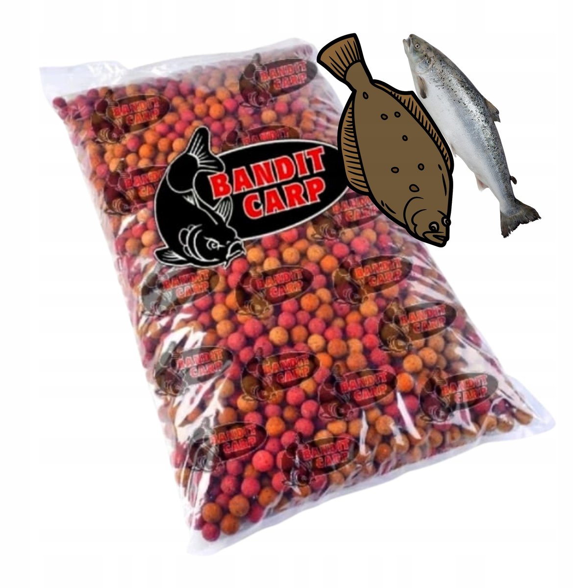 KULKI PROTEINOWE ZANĘTOWE NA WAGĘ MIX ŚMIERDZĄCY 3KG FISH MIX BANDIT ...