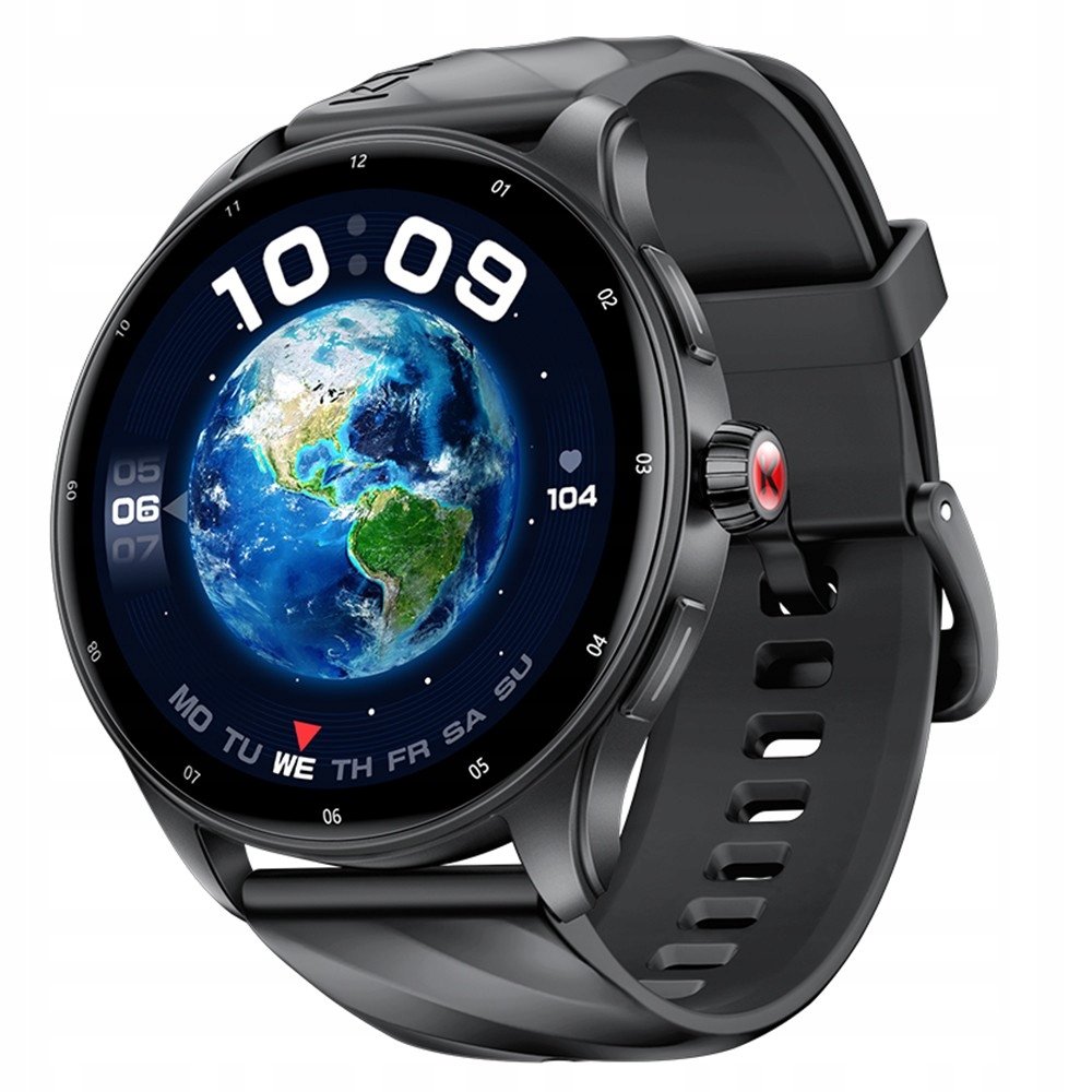 KUMI Smartwatch GW5 Pro 1.43 cala 300 mAh czarny - Inna marka | Sklep EMPIK.COM