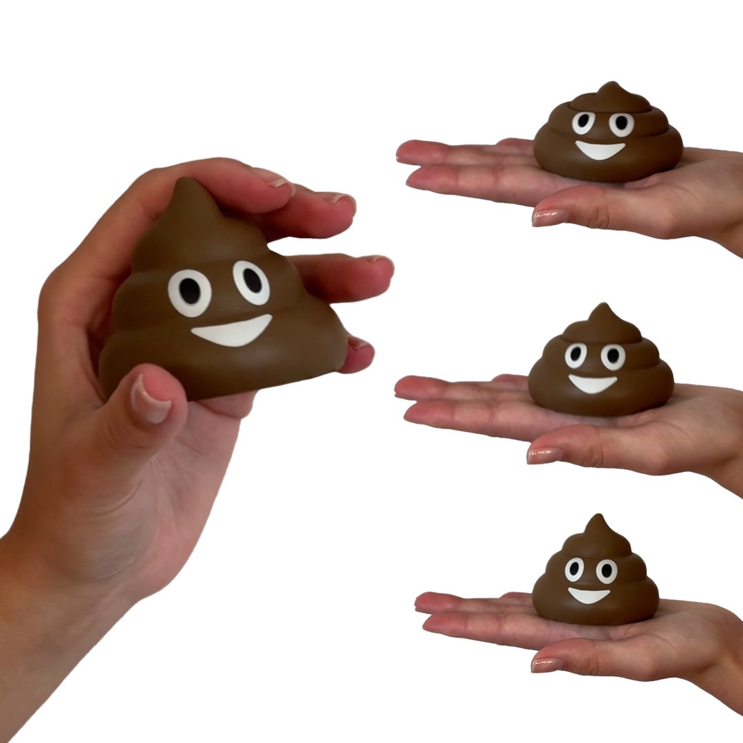 Kupa Poo Emoji Gniotek Antystresowy Squishy - Fun Funny | Sklep EMPIK.COM
