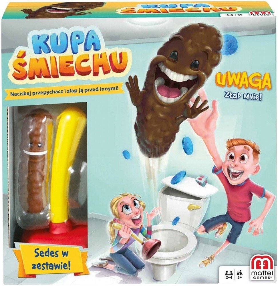 Kupa śmiechu, gra rodzinna, Mattel Games - Mattel Games | Sklep EMPIK.COM