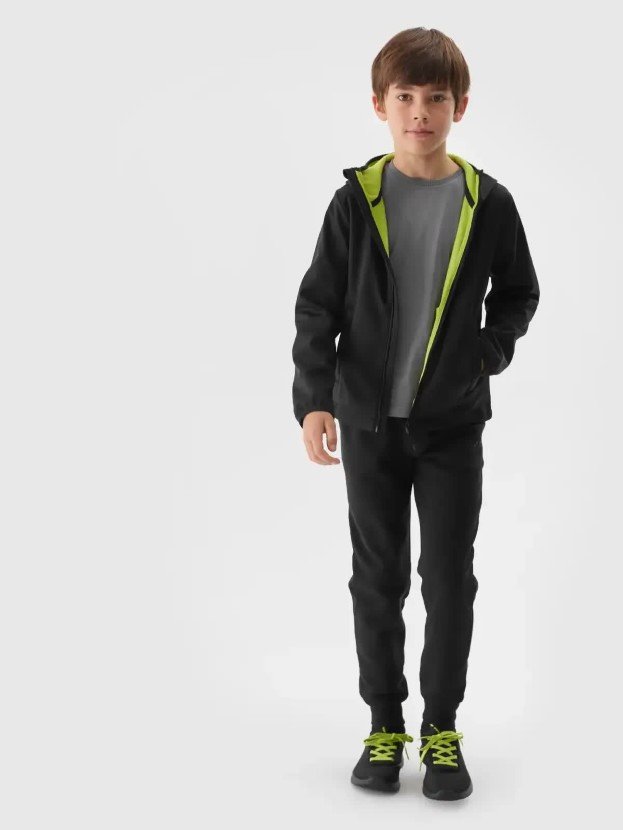 Kurtka chłopięca softshell wiatroodporna NeoDry 5000 4F 4FJWAW24TSOFM26 ...