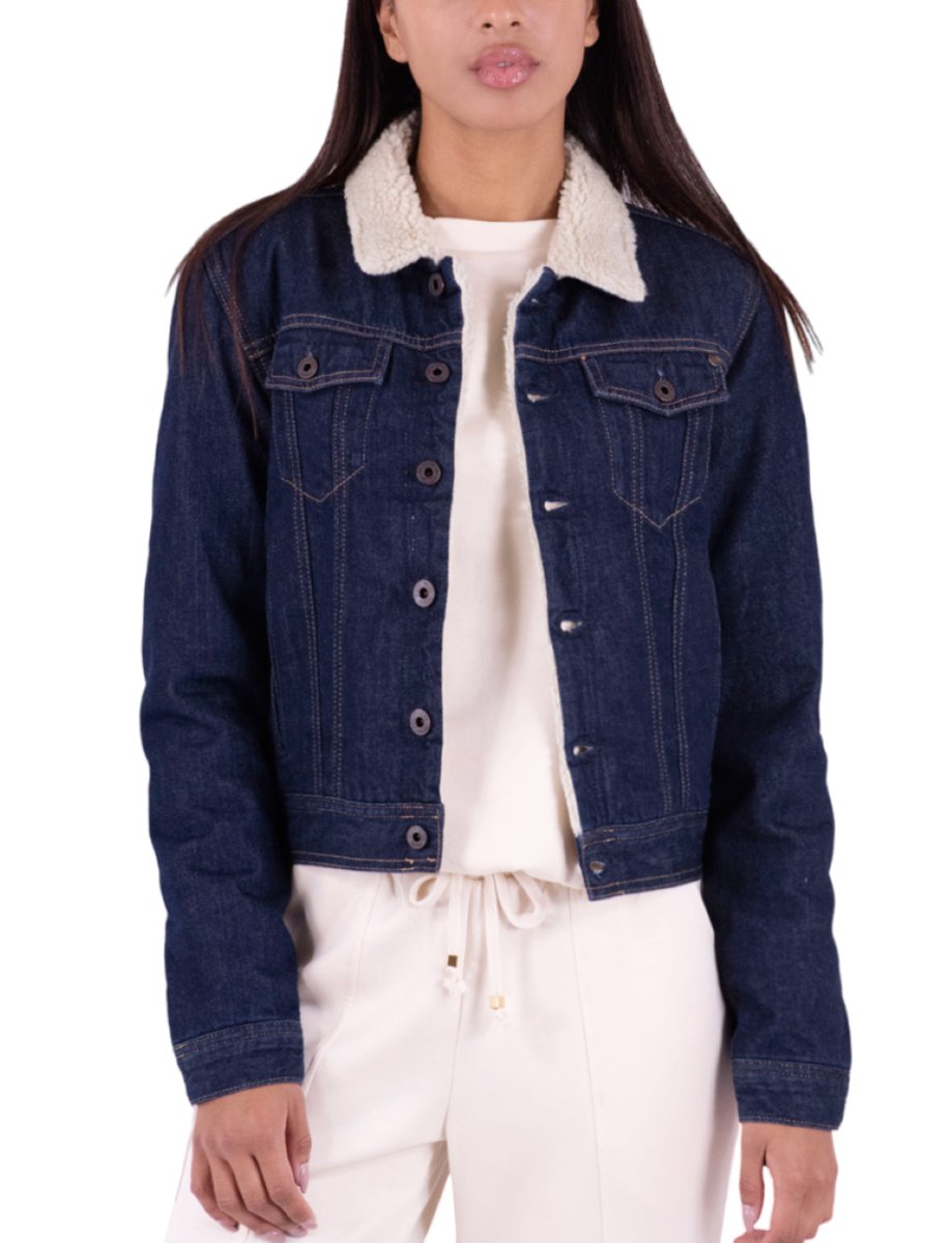 Kurtka damska Pepe Jeans Teddy jeansowa -S - Pepe Jeans | Moda Sklep ...