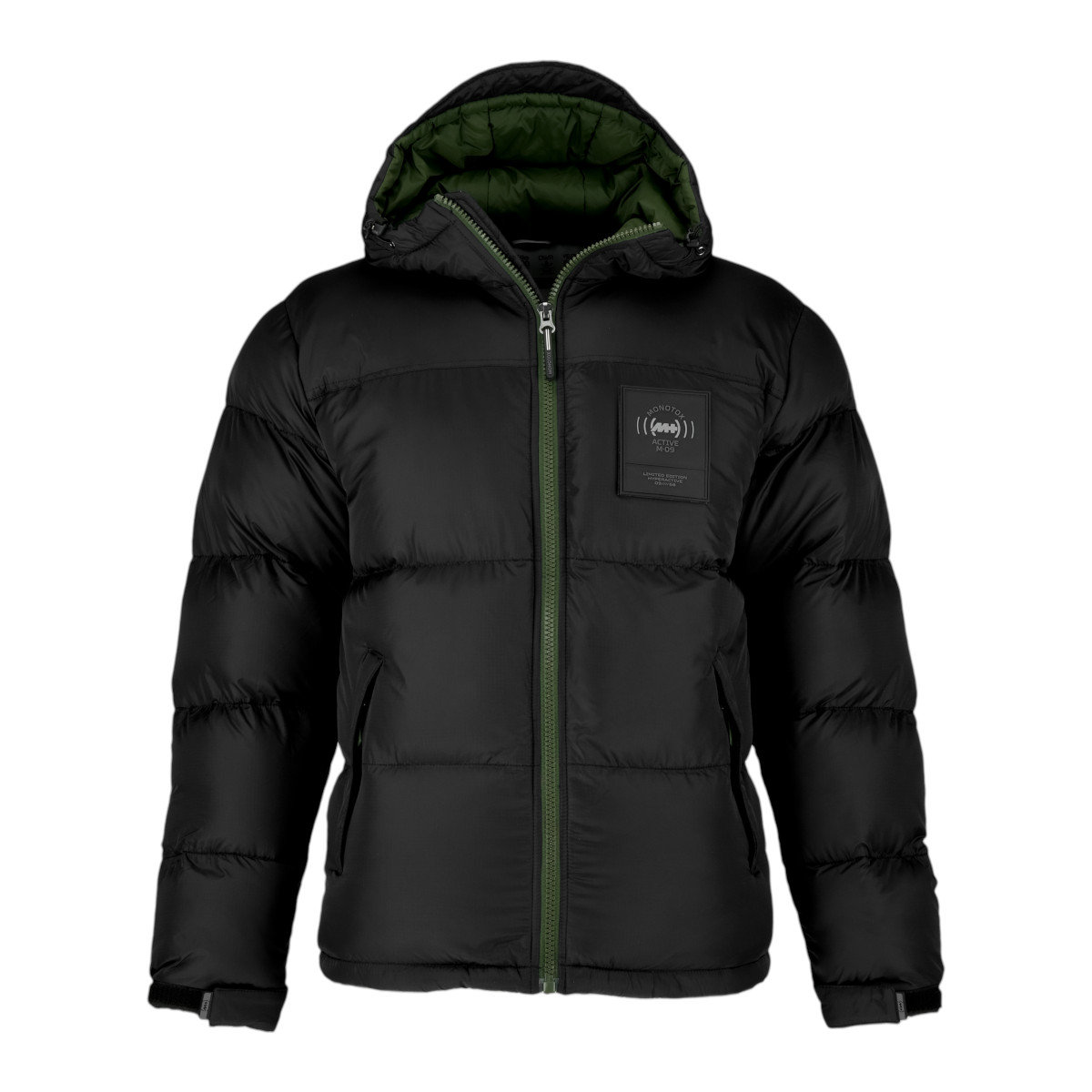 Kurtka męska Monotox MX23090 BLACK / GREEN Czarna - MONOTOX | Sport ...