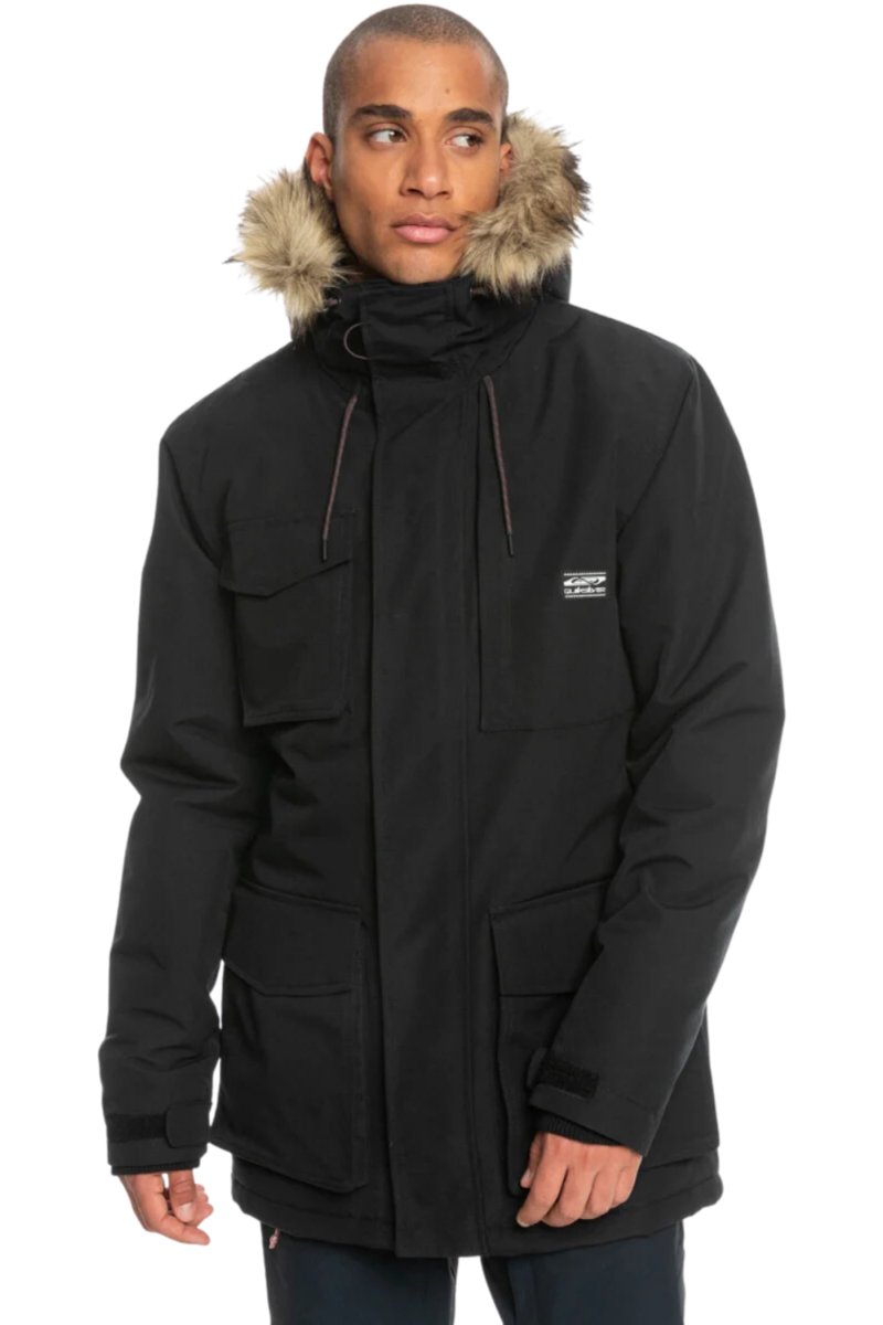 Kurtka męska Quiksilver Ferris Waterproof parka czarna-XL - Inna marka ...