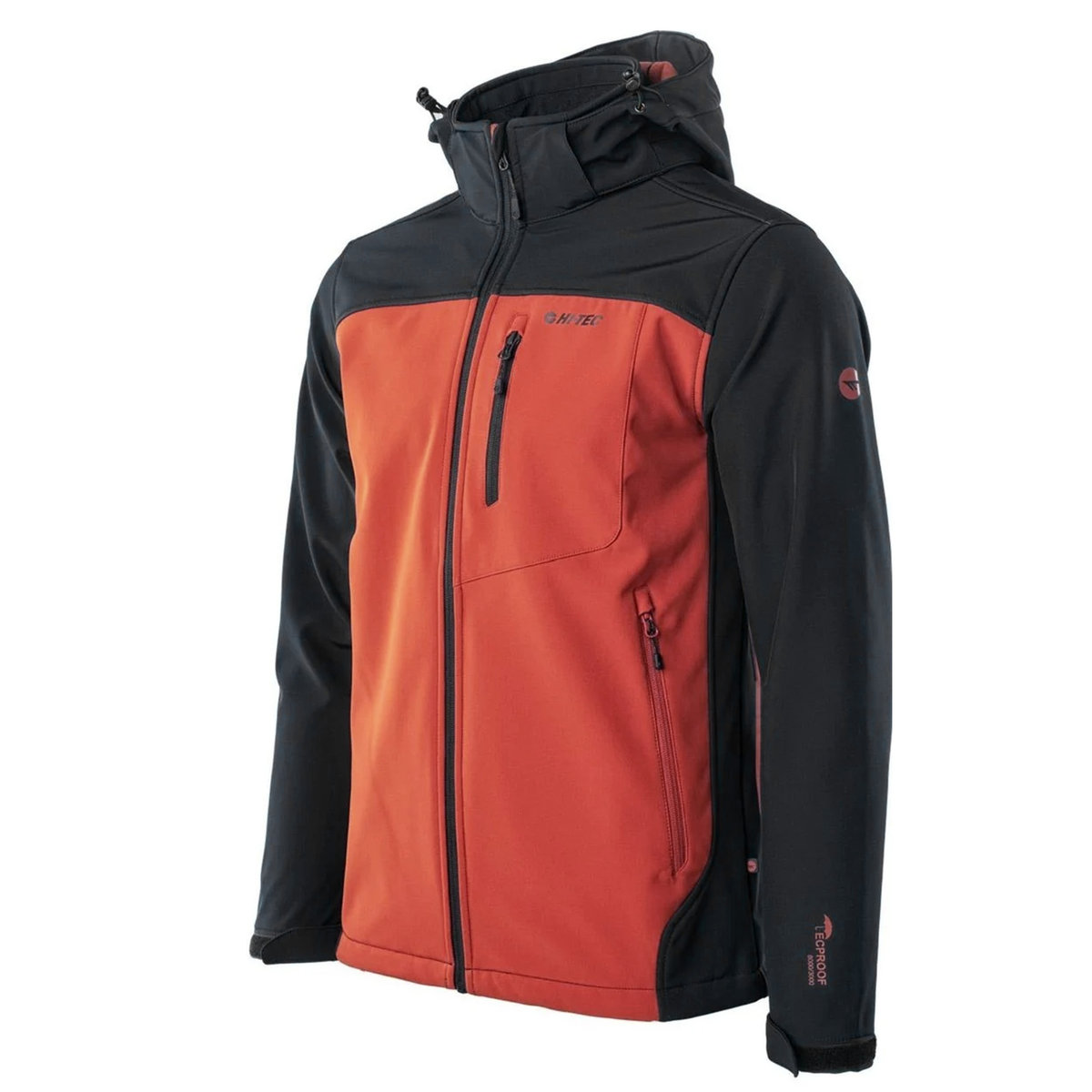 Kurtka męska softshell z kapturem HI-TEC ROOIBOS TEA/BLACK NIKKO XXL - Inna marka | Moda Sklep ...