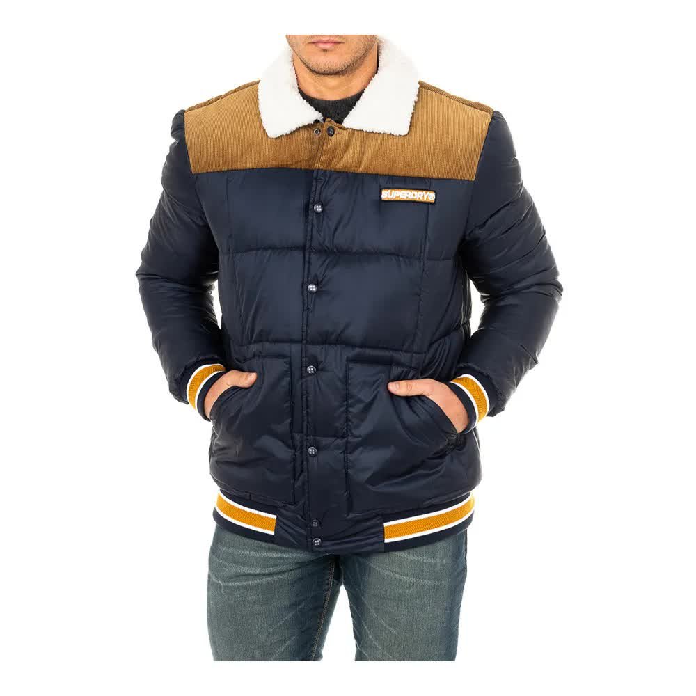 Kurtka męska Superdry Downhill Racer Box Quilt zimowa-L - Superdry ...