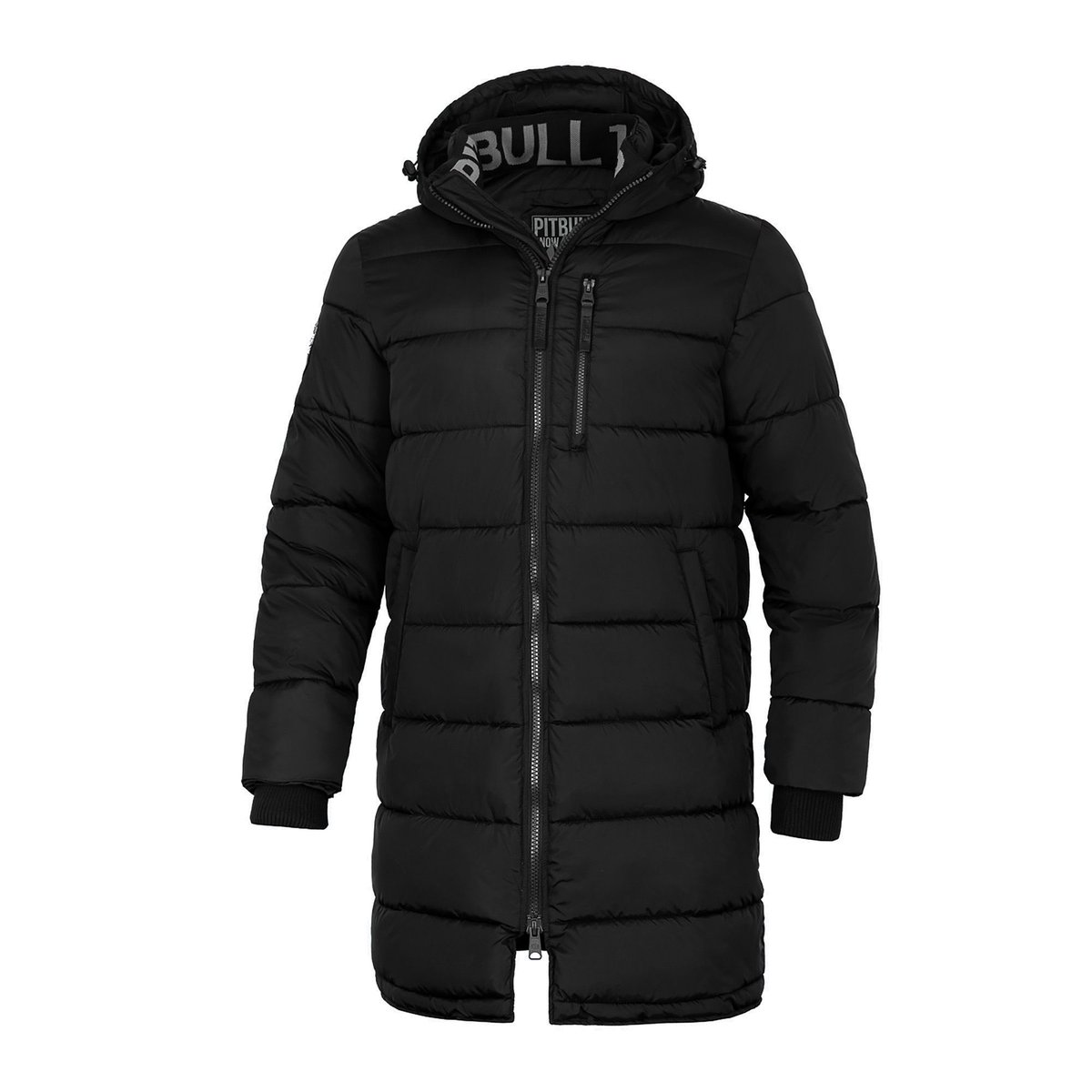 Kurtka puchowa męska Pitbull Starwood Hooded Parka czarna 522020 ...