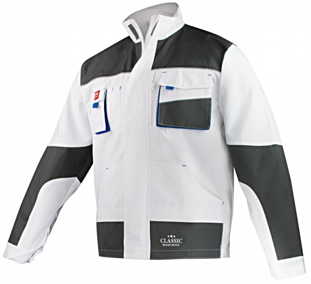 Kurtka robocza Art.Mas Classic WHITE r. 58 - ART.MAS | Sklep EMPIK.COM