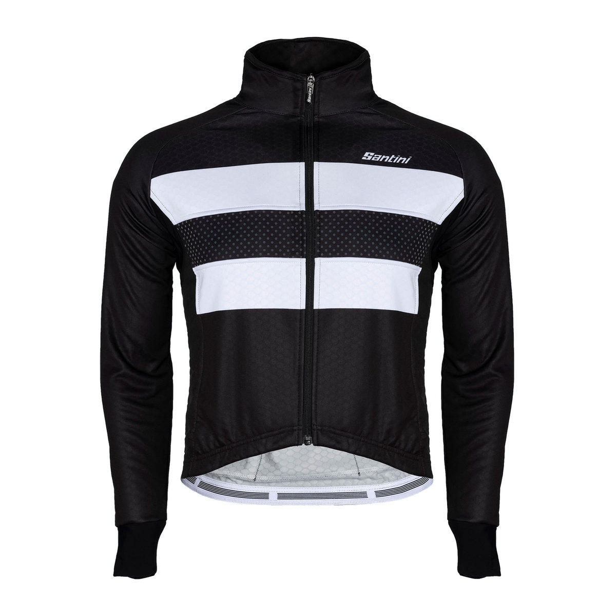 Kurtka Rowerowa Męska Santini Colore Bengal Czarna 2W50775Colorbengne M ...