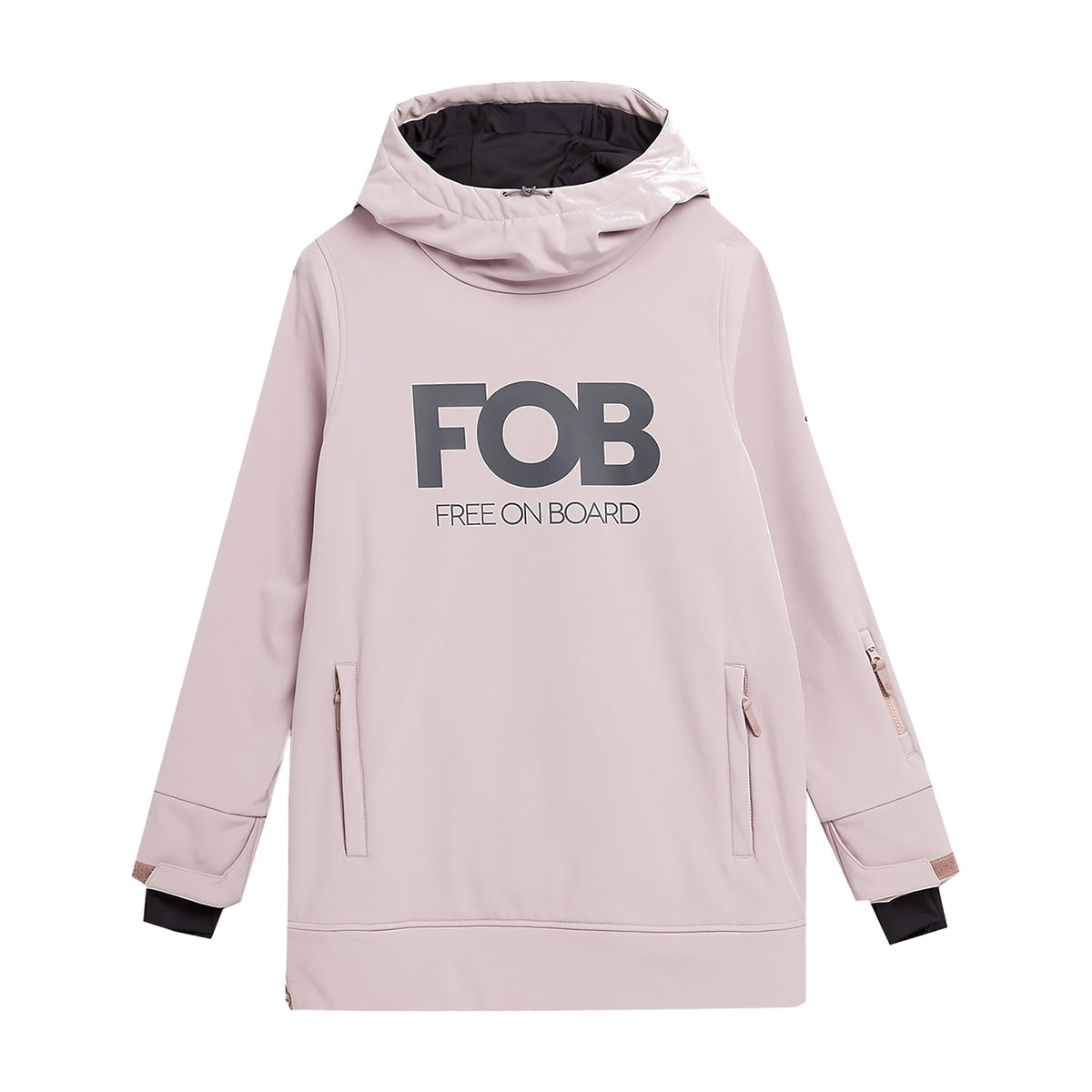 Kurtka snowboardowa damska 4F F161 light brown M - 4F | Sport Sklep EMPIK.COM