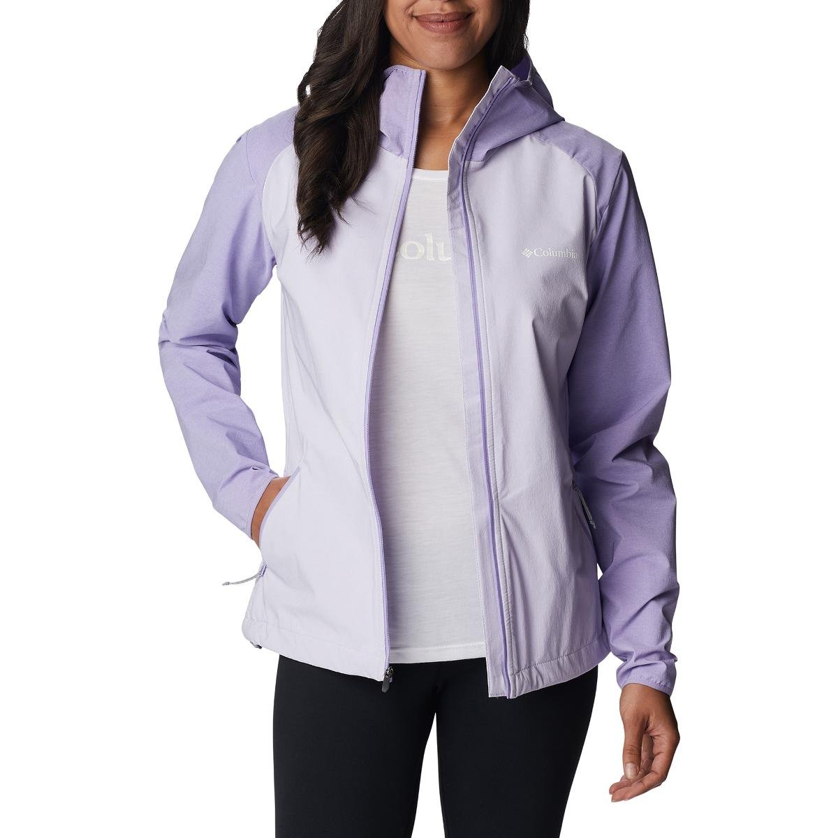 Kurtka softshell damska Columbia Heather Canyon fioletowa 1717991568 ...