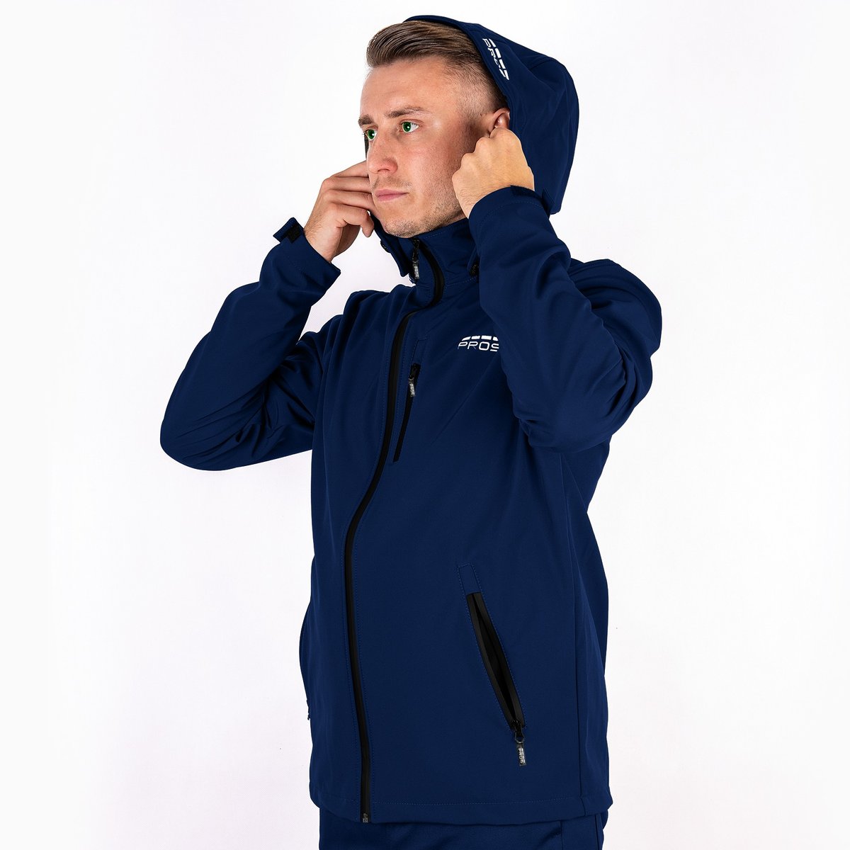 Kurtka softshell PROS SPORT męska, model 729, granatowa, rozmiar XXXL ...