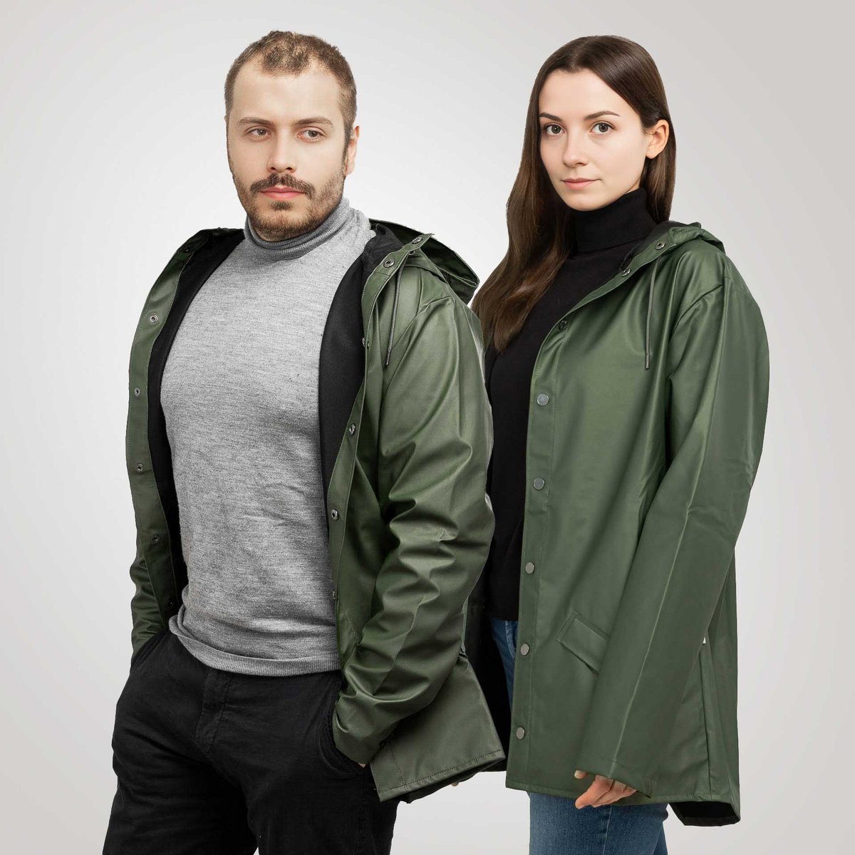 Kurtka unisex Rains Evergreen 12010-65 M - Rains | Moda Sklep EMPIK.COM
