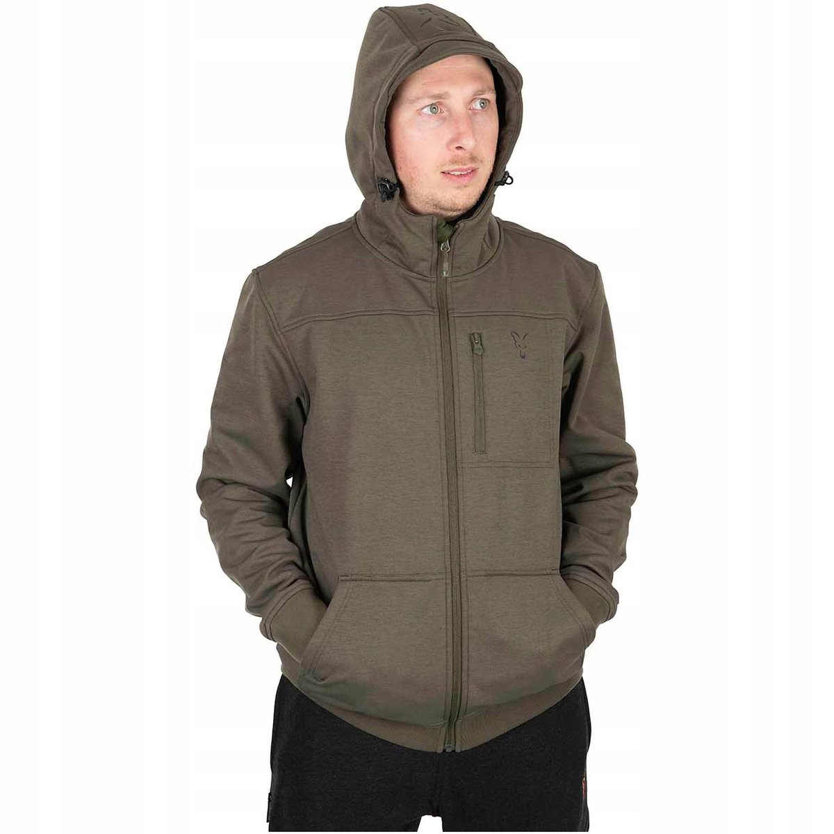 Kurtka Wędkarska Soft Shell Fox Collection Jacket Green Black R. Xxxl ...