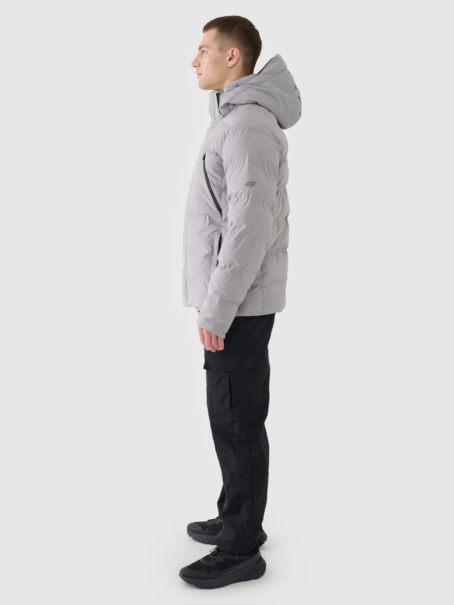 Kurtka Zimowa Puchowa Z Syntetycznym Wypełnieniem Membrana 10000 Męska 4F 4Fwaw24Tdjam512-25S ...