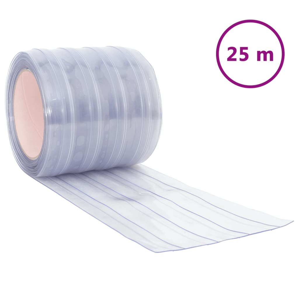 Kurtyna Drzwiowa PVC 200mm x 1,6mm, 25m, Prążkowan - Zakito Home ...