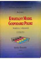 Kwartalny model gospodarki Polski - Opracowanie zbiorowe | Książka w Empik