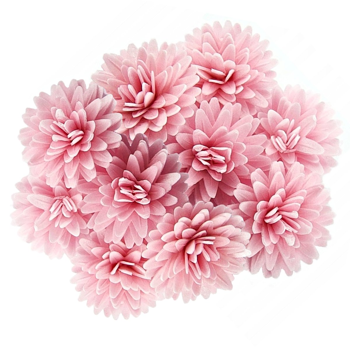 Kwiaty waflowe ozdoby na tort stokrotka różowa dekoracje urodzinowe ...