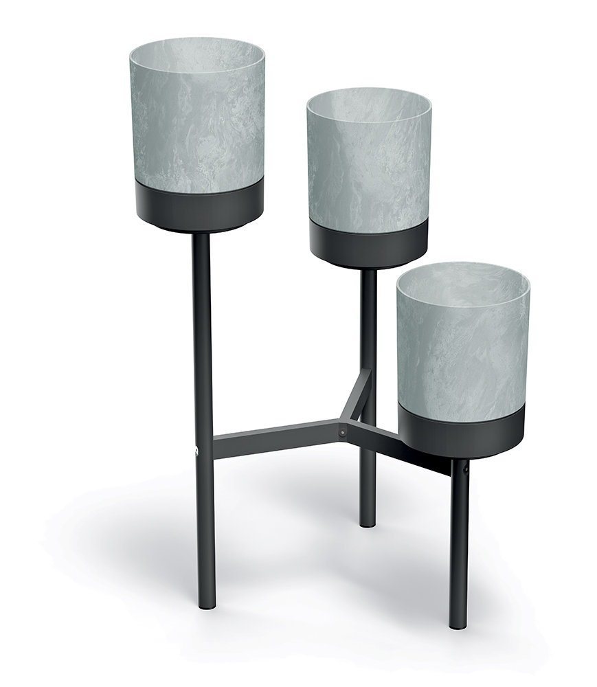 Kwietnik Metalowy Bloomie Stand Ikd3L 3X Doniczka - PROSPERPLAST ...